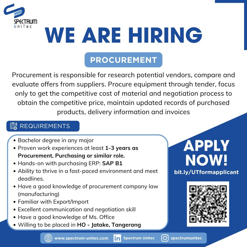 PT. Spectrum Unitec – Politeknik Industri ATMI